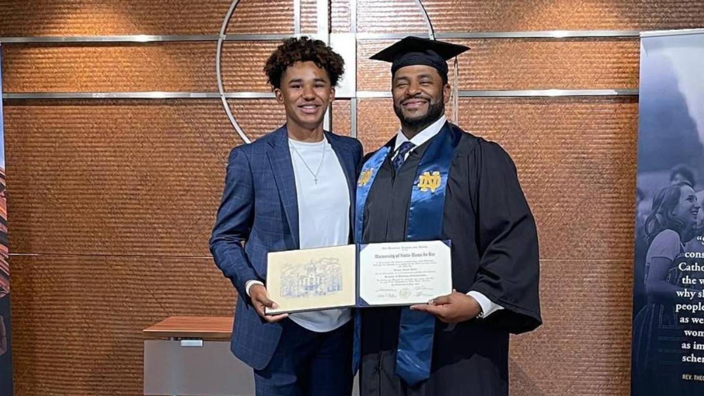 Notre Dame Is Setting The Tone For Legacy Wide Receiver Jerome Bettis Jr.