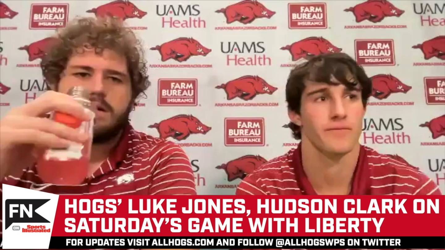 Hogs' Luke Jones, Hudson Clark Preview Liberty