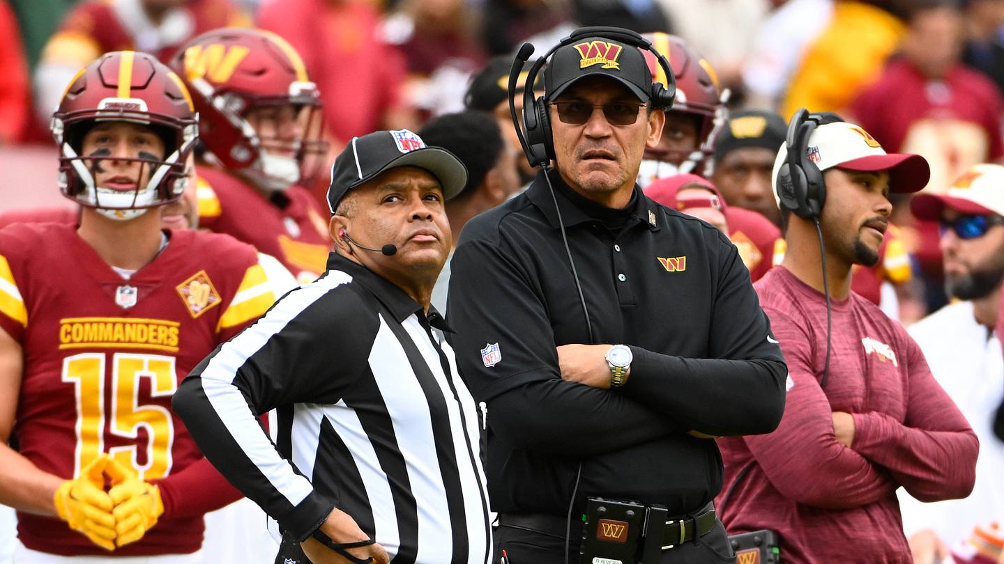 Commanders Coach Ron Rivera Earns 100th Career Win by Defeating Falcons