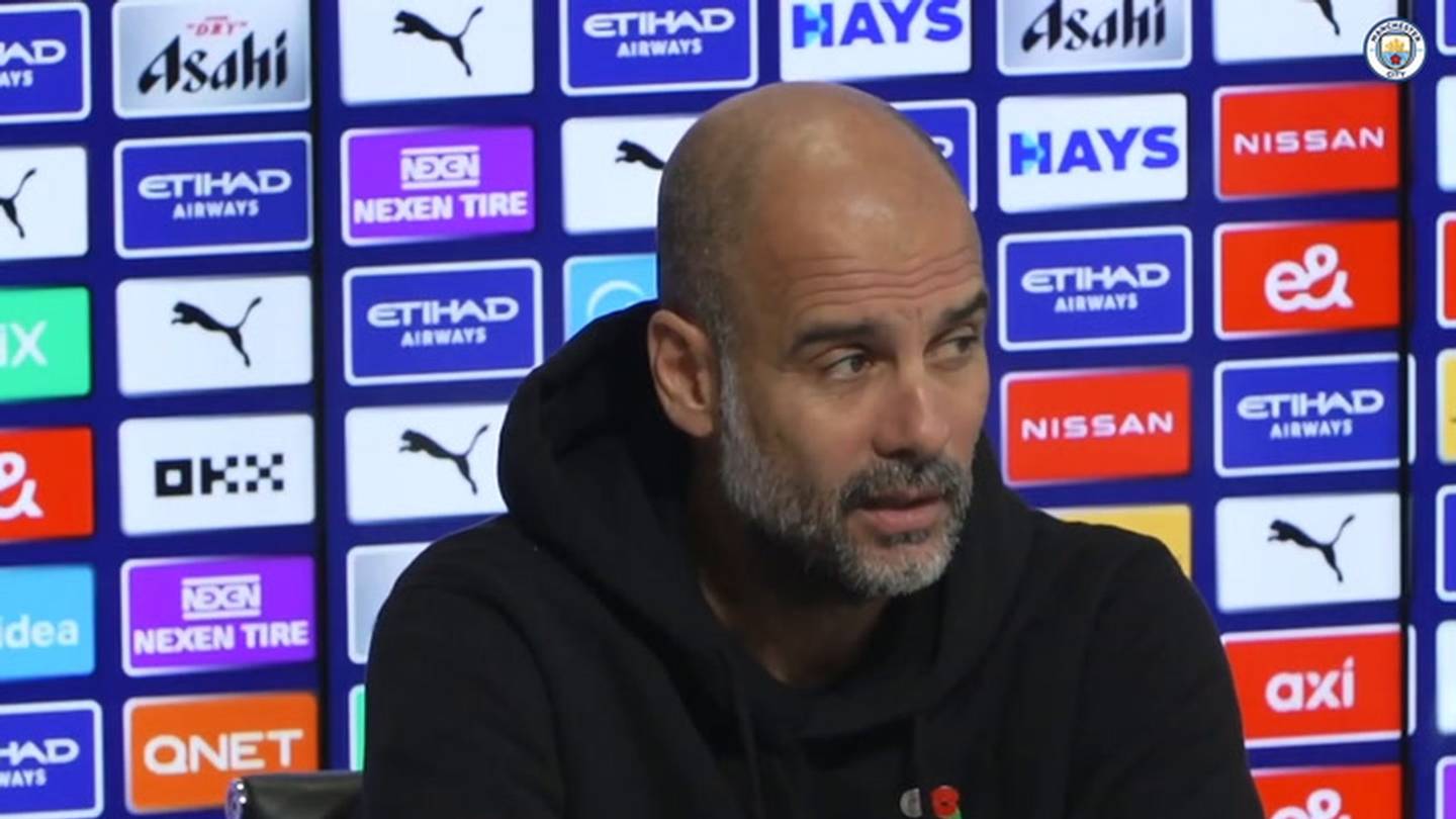 Pep on drawing RB Leipzig in the Champions League