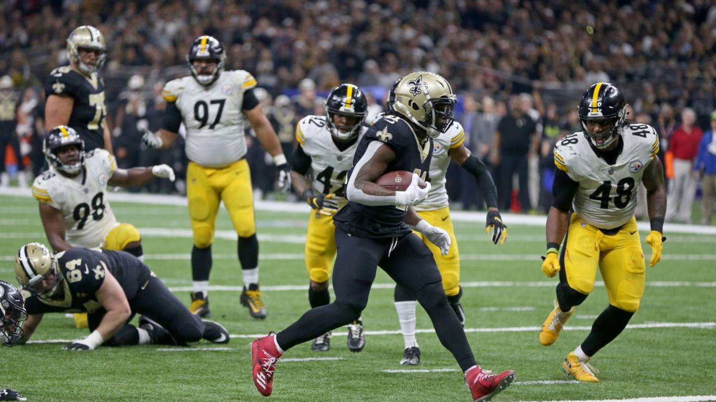 Saints Running Game Looks to Rebound At Steelers