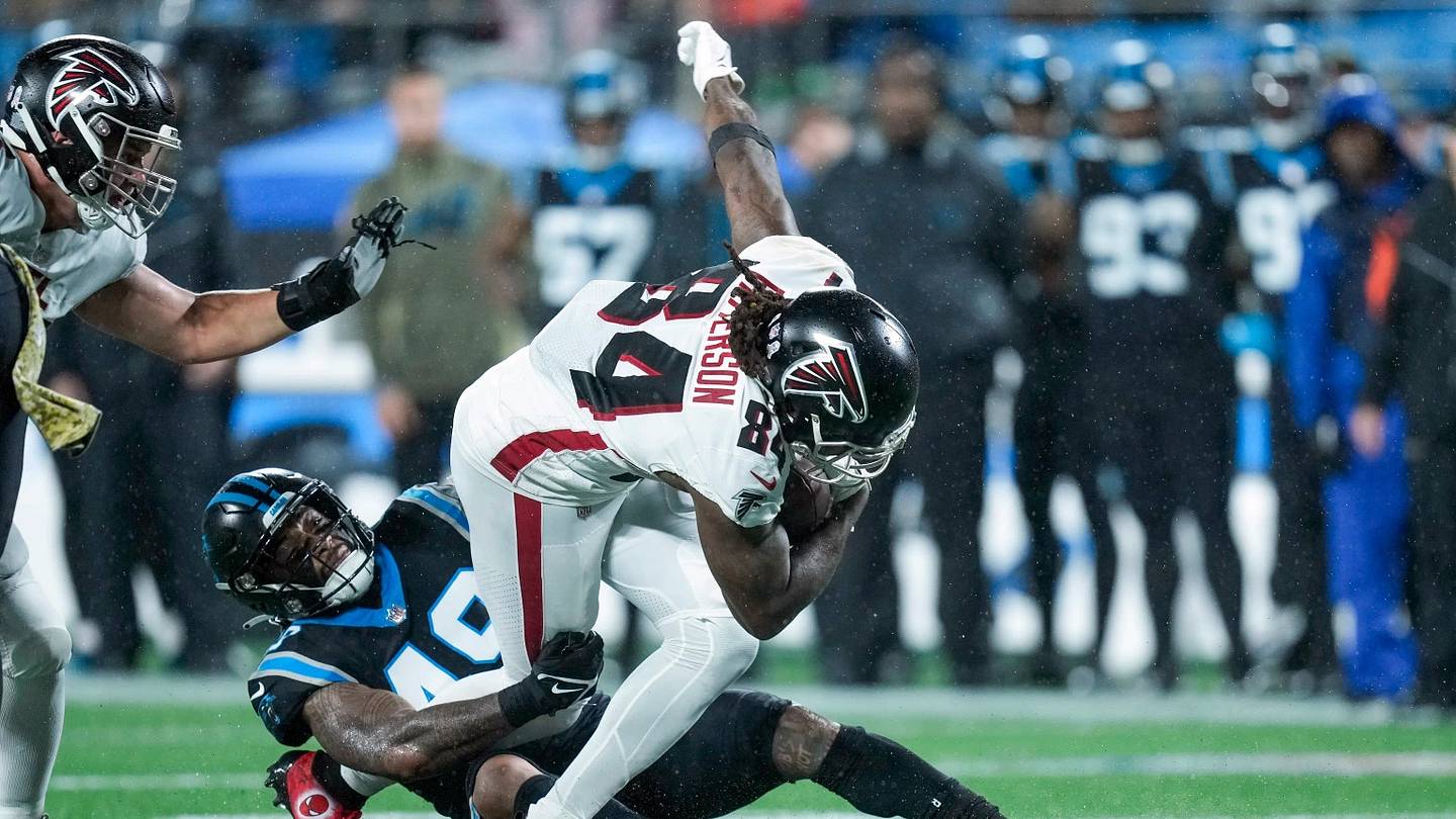 Falcons Lose Identity in Prime-Time Panthers Loss