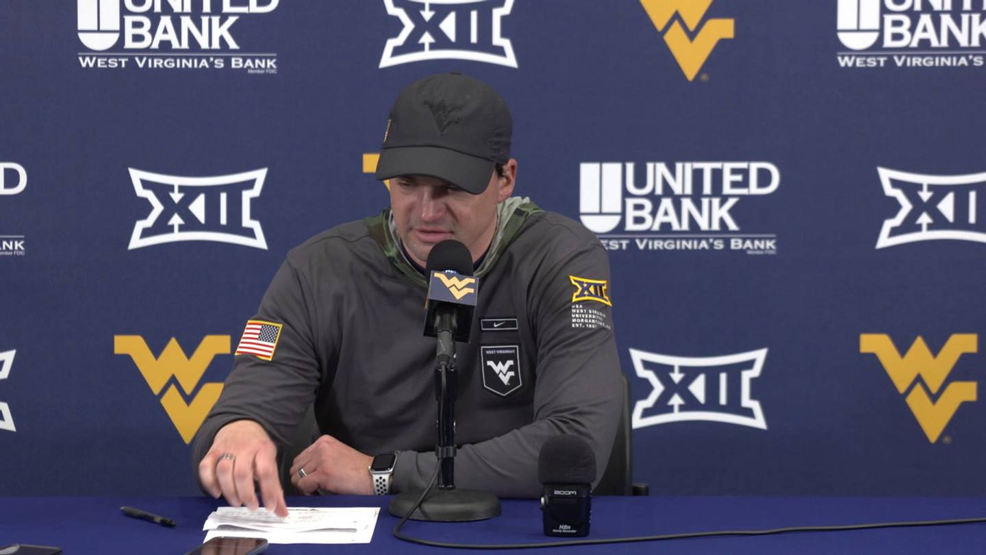 WATCH: Neal Brown Oklahoma Postgame