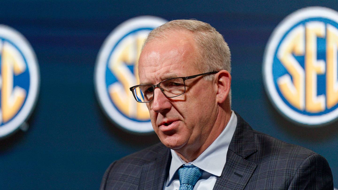 SEC Commissioner Greg Sankey: Conference 'Leaning Heavily' On Moving ...