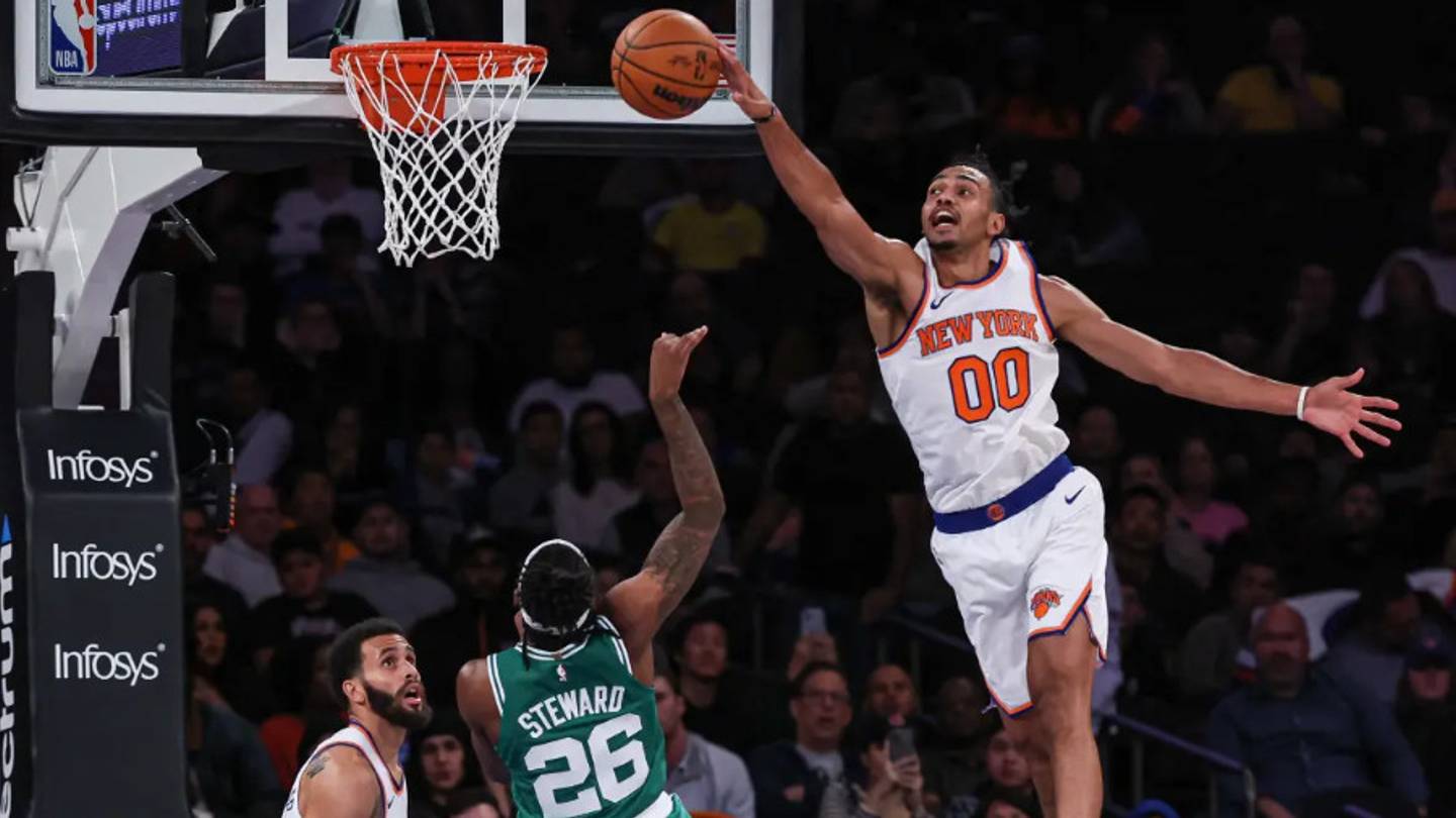 WATCH: Jacob Toppin Posts Career Night For Westchester Knicks After ...