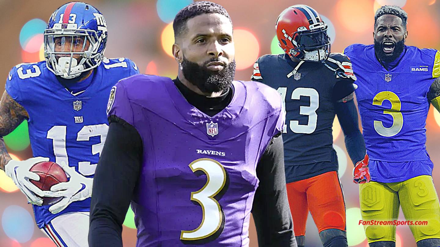 Free Agent WR OBJ Appears to Say Goodbye to Ravens