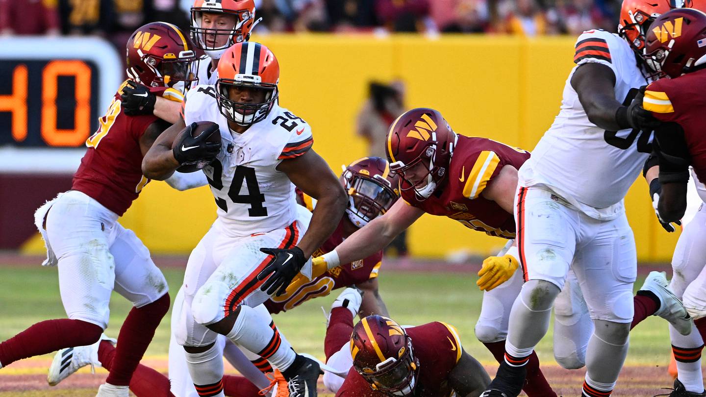 NFL Trade Rumors: Commanders Get 'Great Buy-Low' Option in Browns RB ...