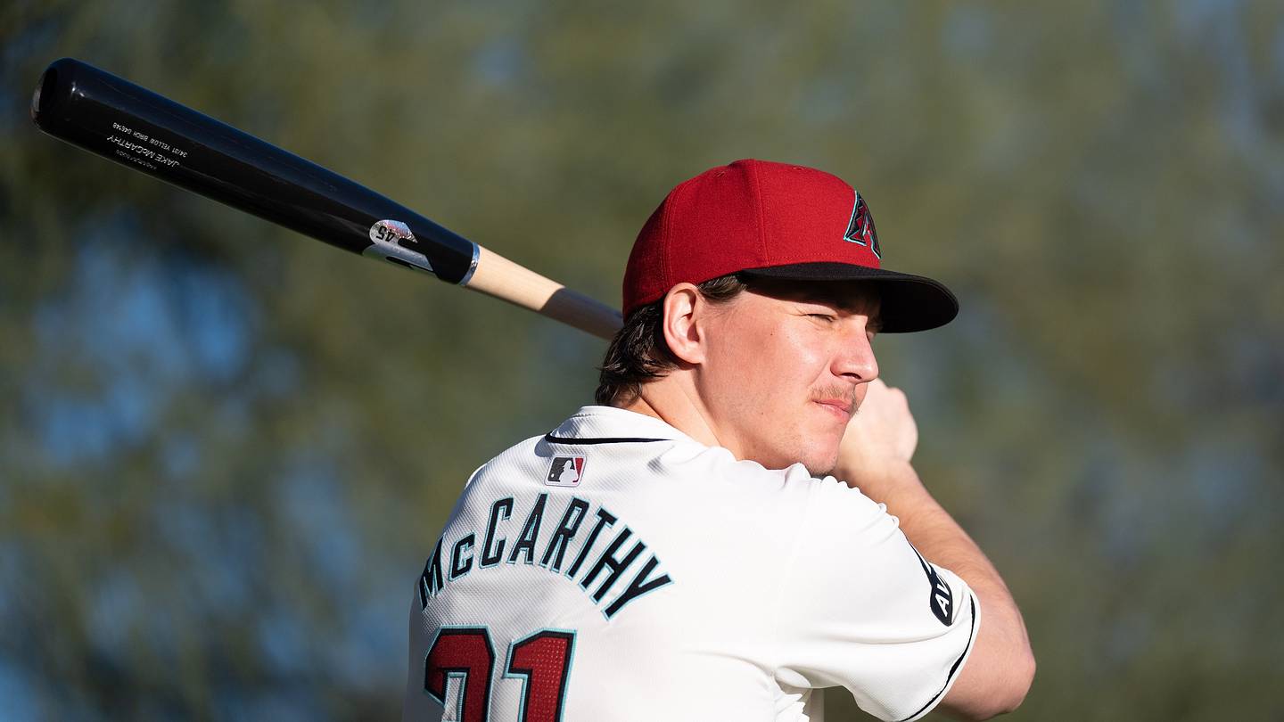 Jake McCarthy Looking to Rediscover True Self at the Plate