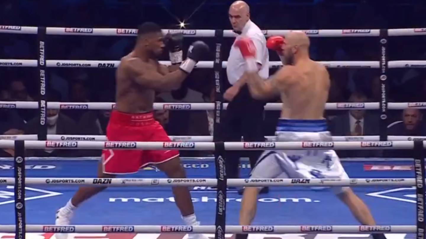 VIDEO: Anthony Joshua Knocks Out Robert Helenius With One Punch