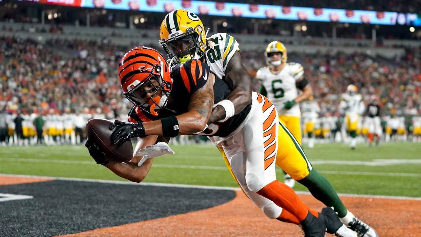 Watch: Bengals Players Try to Pronounce Andre Iosivas's Last Name