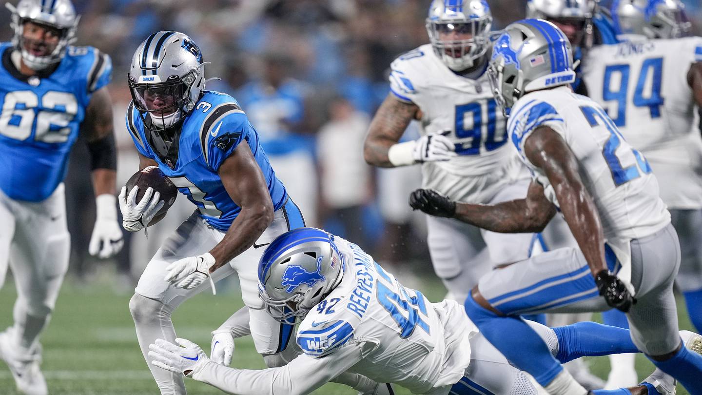 Panthers Drop Preseason Finale to Lions