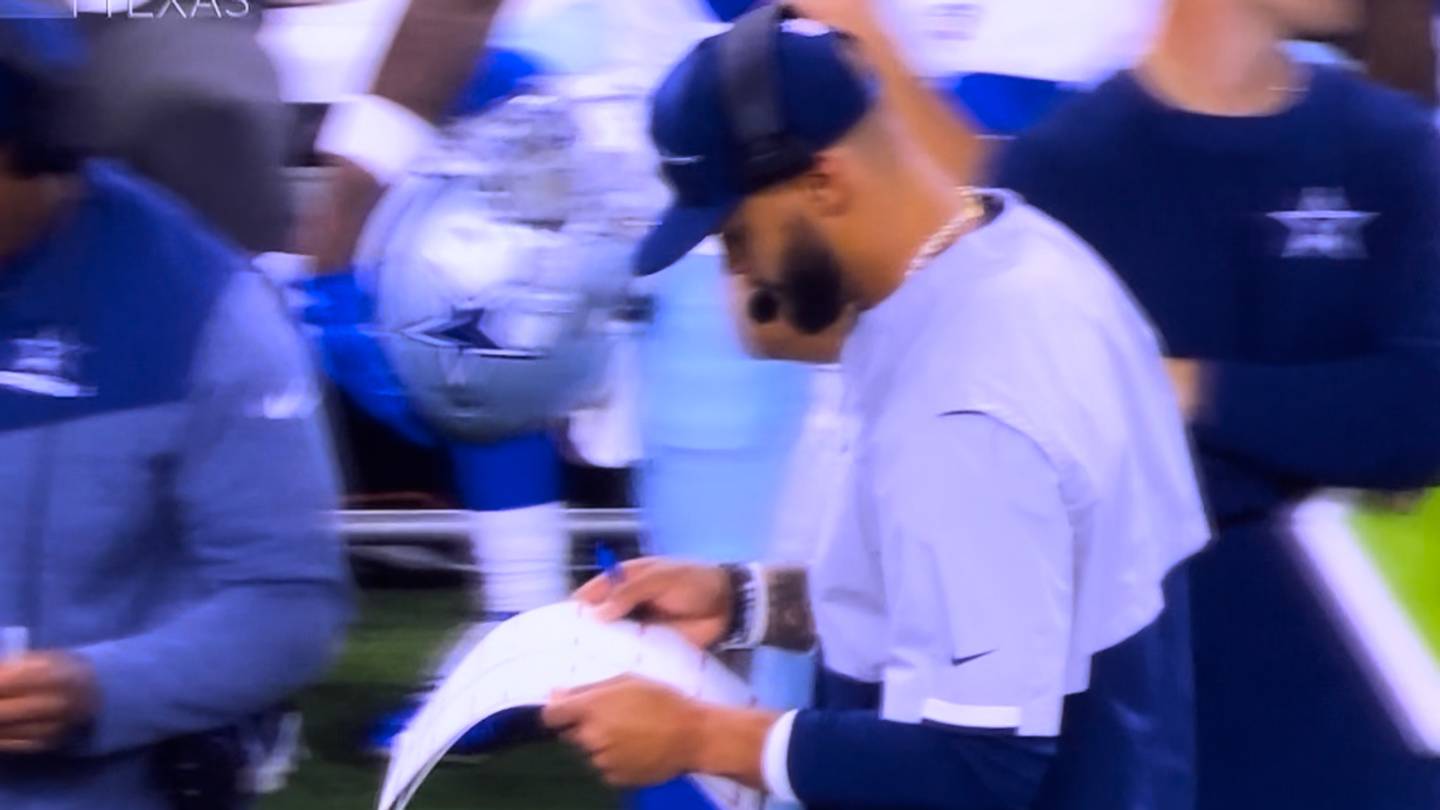 Cowboys LOOK: QB Will Grier - with 'Coach' Dak Prescott - Scores Early TD