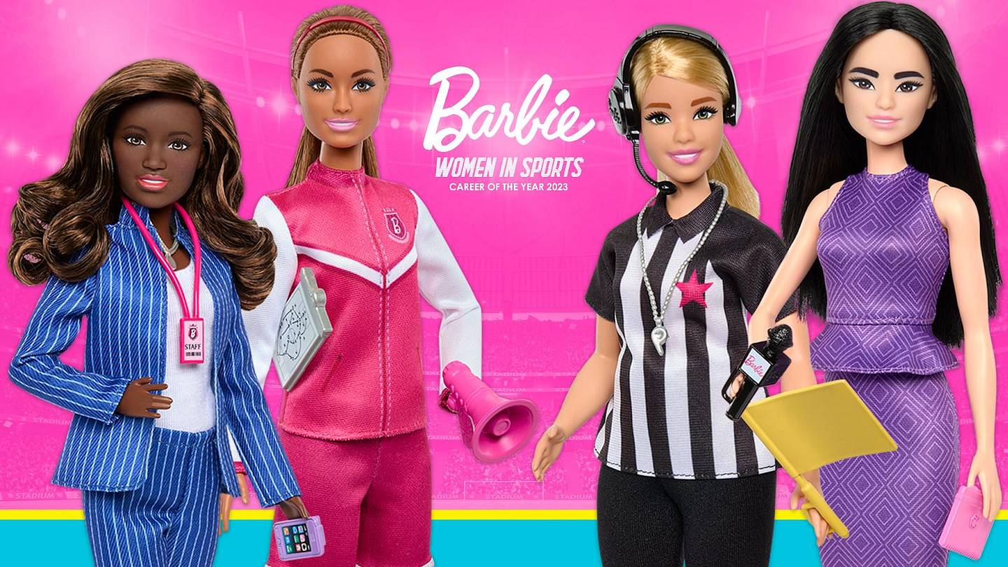 Barbie, Former NFL Coach Jen Welter Team Up to Show Career ...