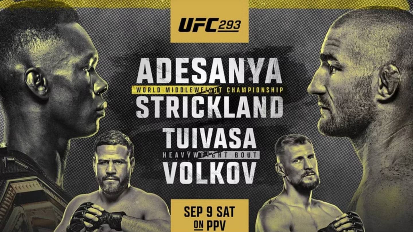 UFC 293 Results & Highlights: Sean Strickland Upsets Israel Adesanya