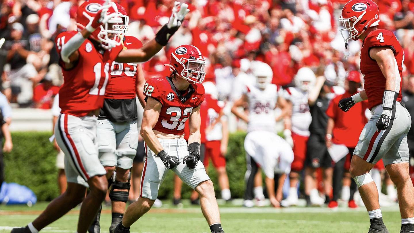 Georgia Remains No.1 in Latest AP Poll