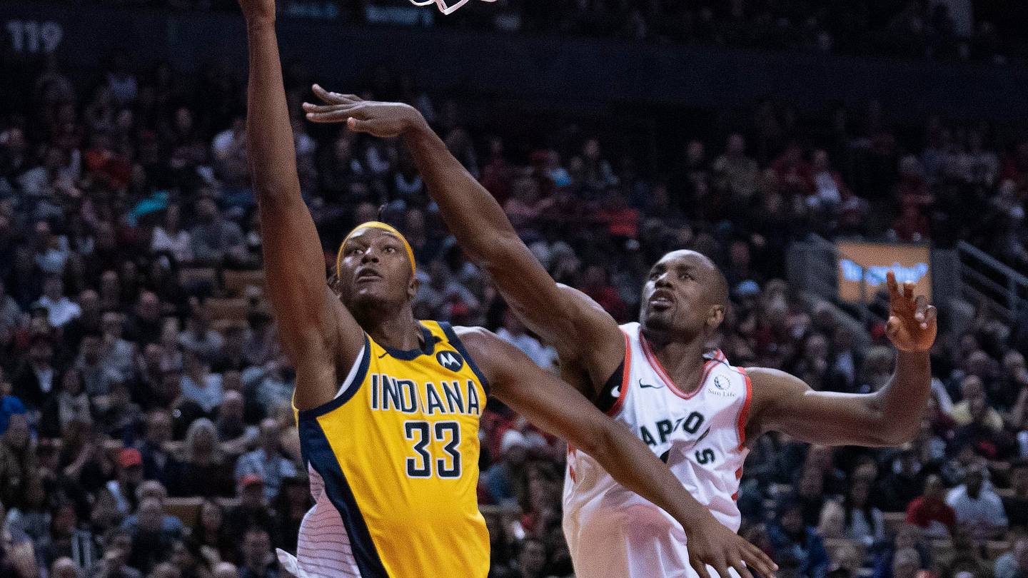 Serge Ibaka, who exited NBA last season after being waived by Indiana ...