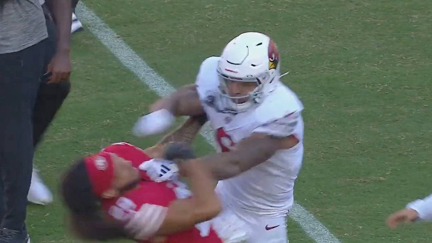 James Conner, Talanoa Hufanga Got in Fight After 49ers Blew Out Cardinals