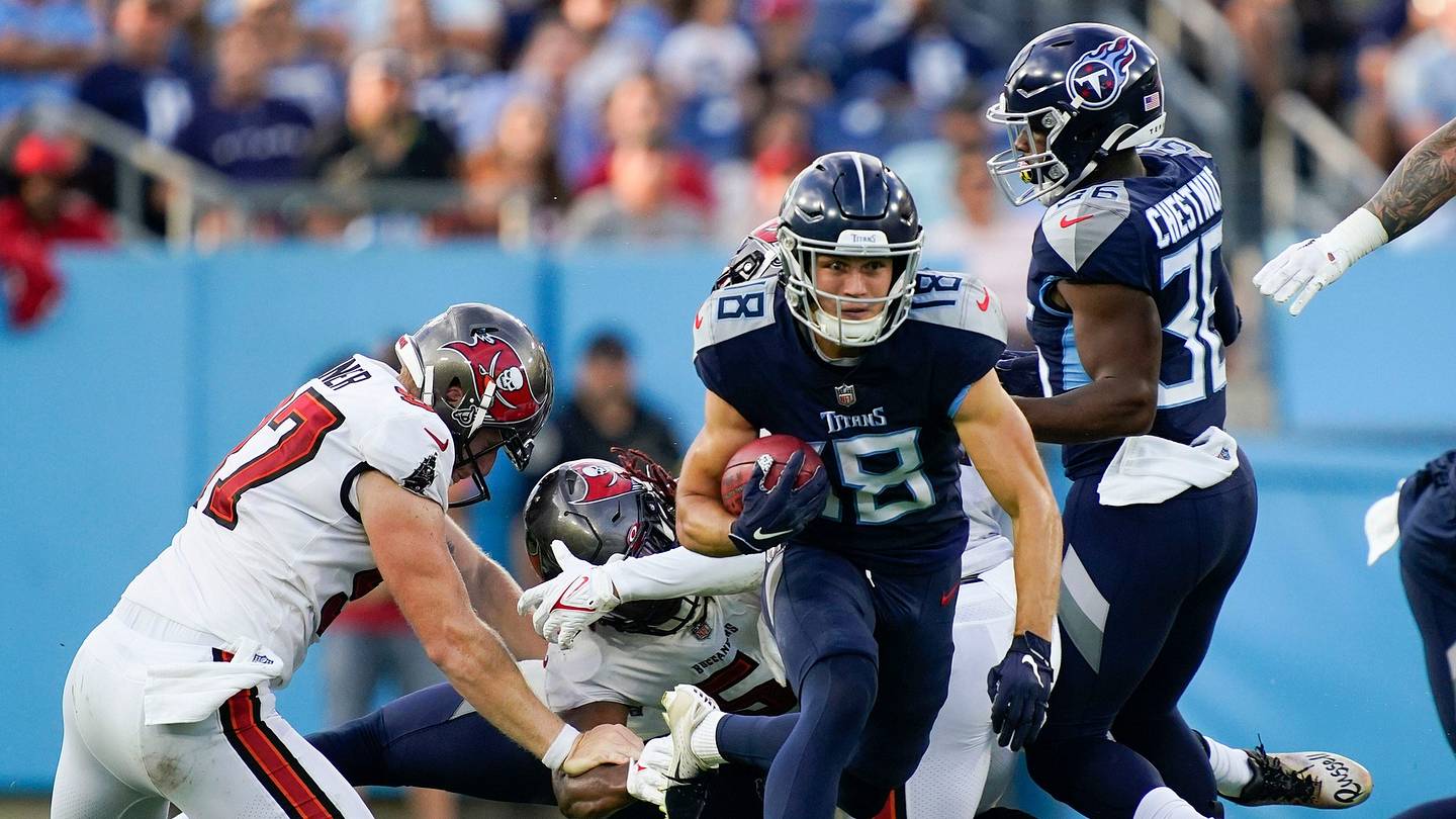 Titans Coach Craig Aukerman on Kyle Philips the Punt Returner: 'He's ...
