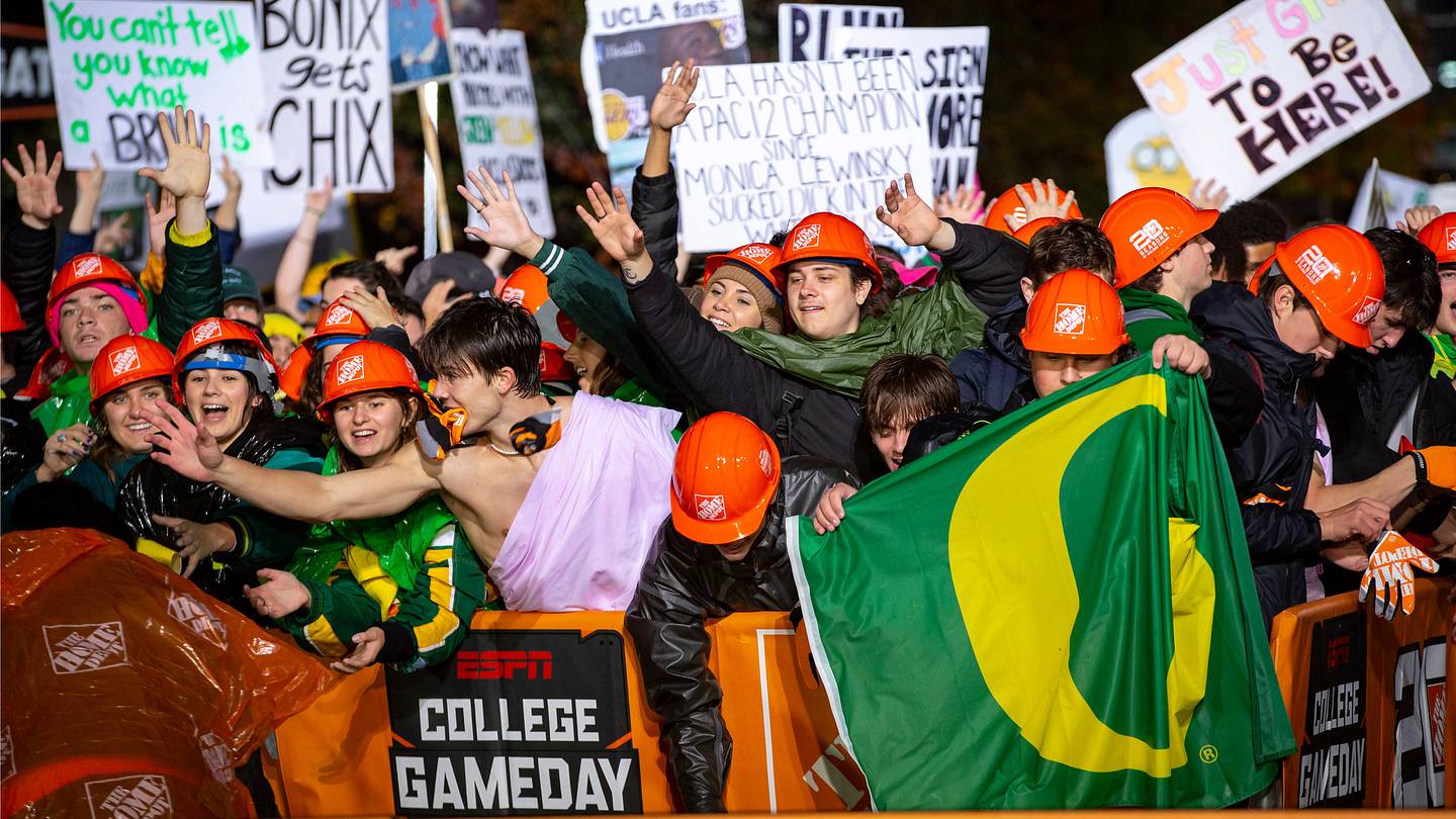 ESPN College GameDay Heading to Salt Lake City for Oregon vs. Utah