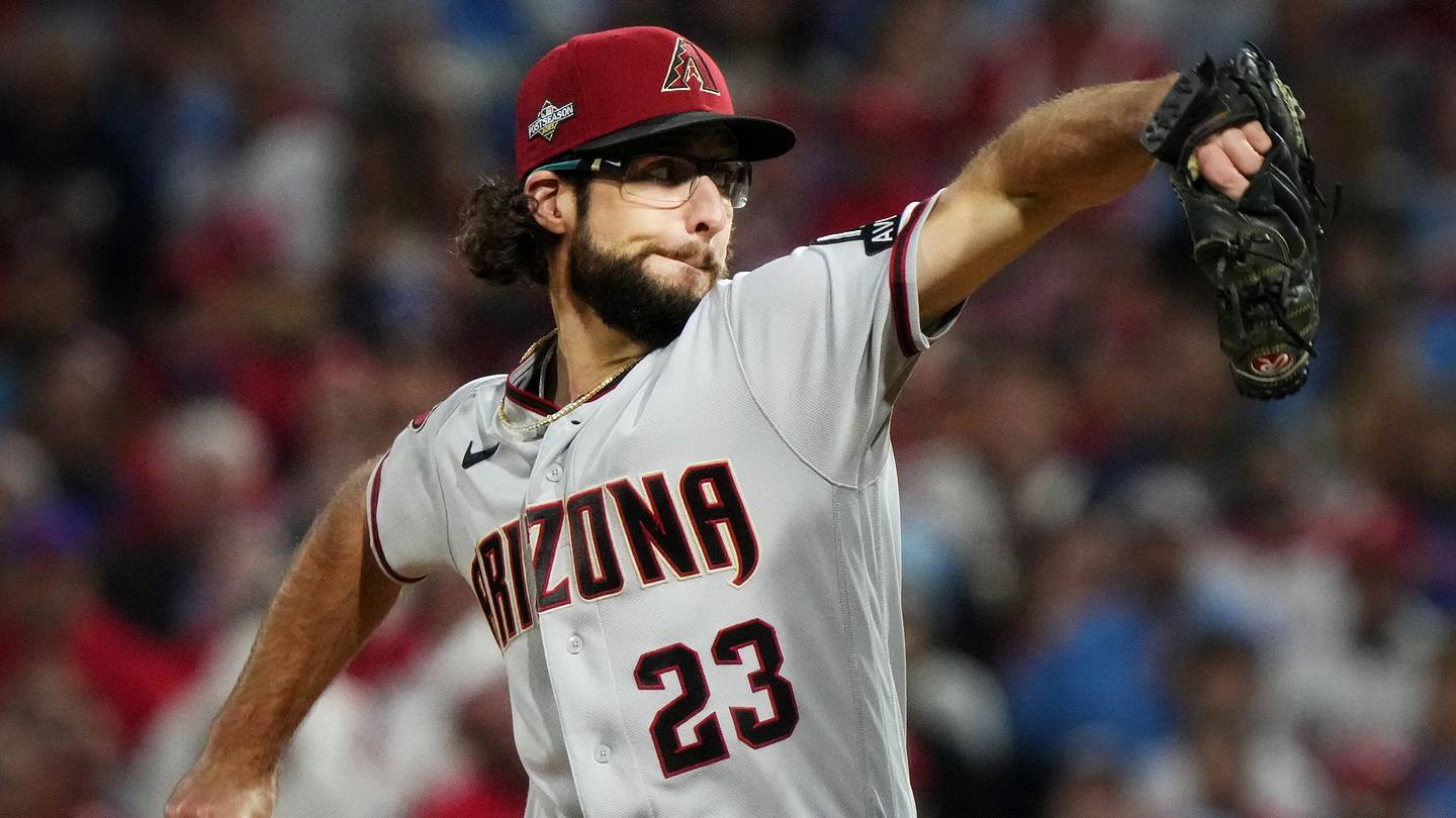 Zac Gallen, the NL CY Young Award Third Place Finalist