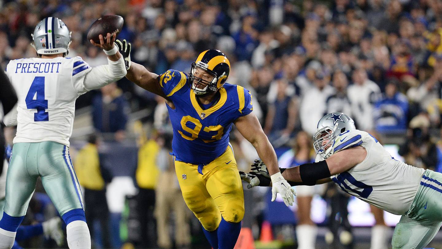 He's Still 'That Aaron Donald!' Dallas Cowboys' Dak Prescott Scouts ...