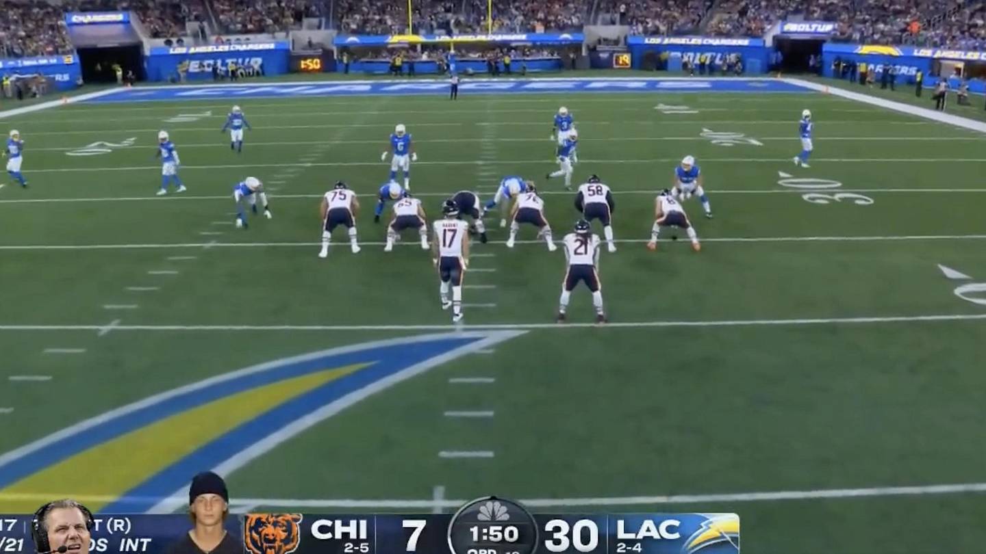 NFL Fans Crushed Cris Collinsworth Over His Take on Bears QBs Justin ...