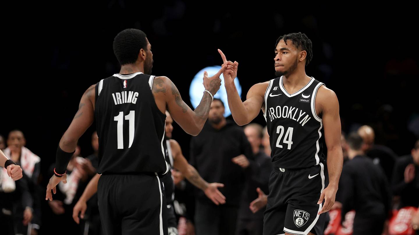 Cameron Thomas Credits Kevin Durant and Kyrie Irving for His Development