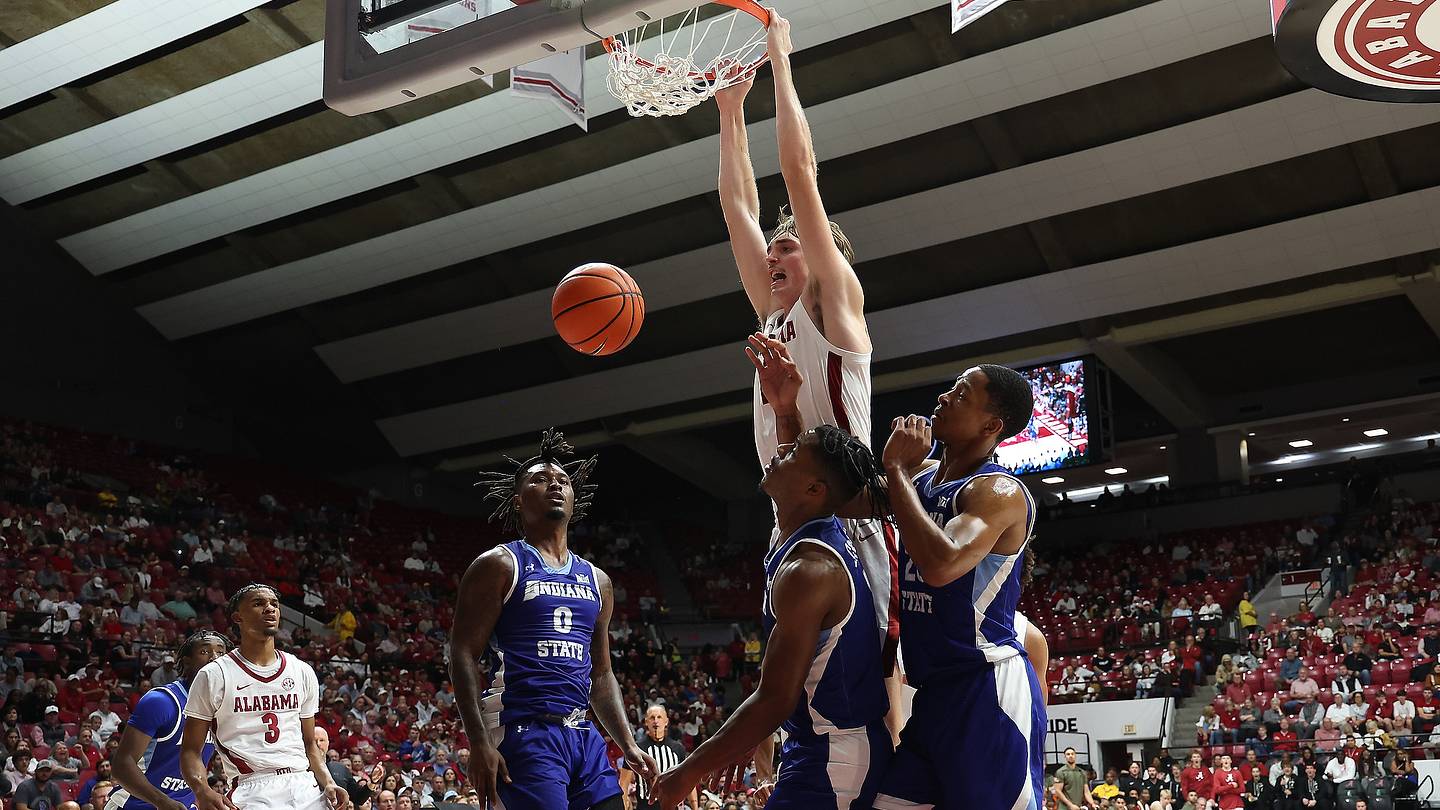 No. 24 Alabama Basketball Defeats Indiana State for Second Win of Season