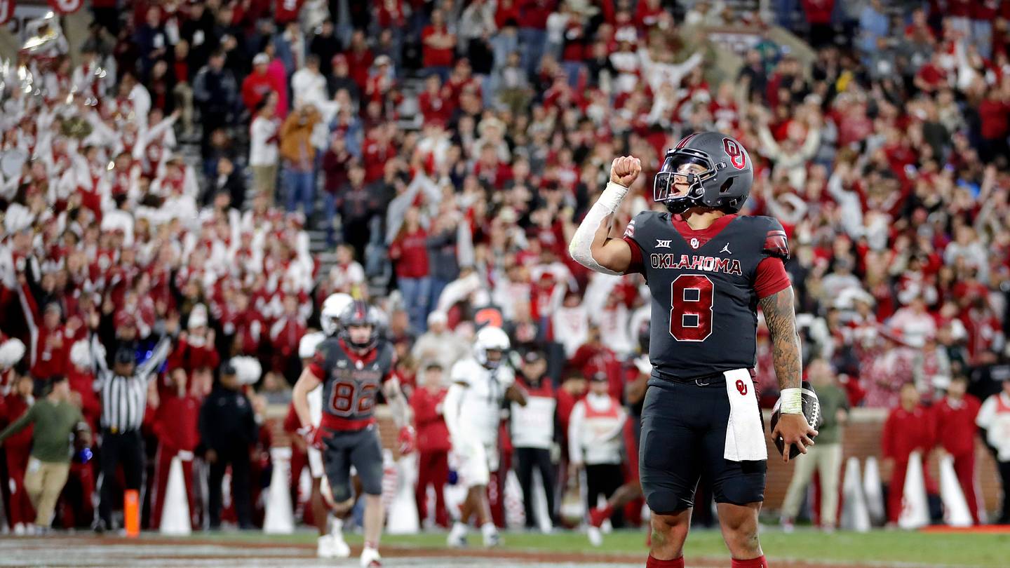 Oklahoma QB Dillon Gabriel Put up Big Numbers Early, Saved His Heroics ...