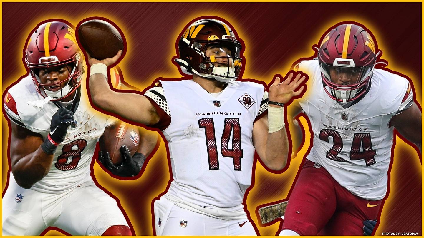 Washington Commanders QB Sam Howell Has Two 'Really Special' Running Backs