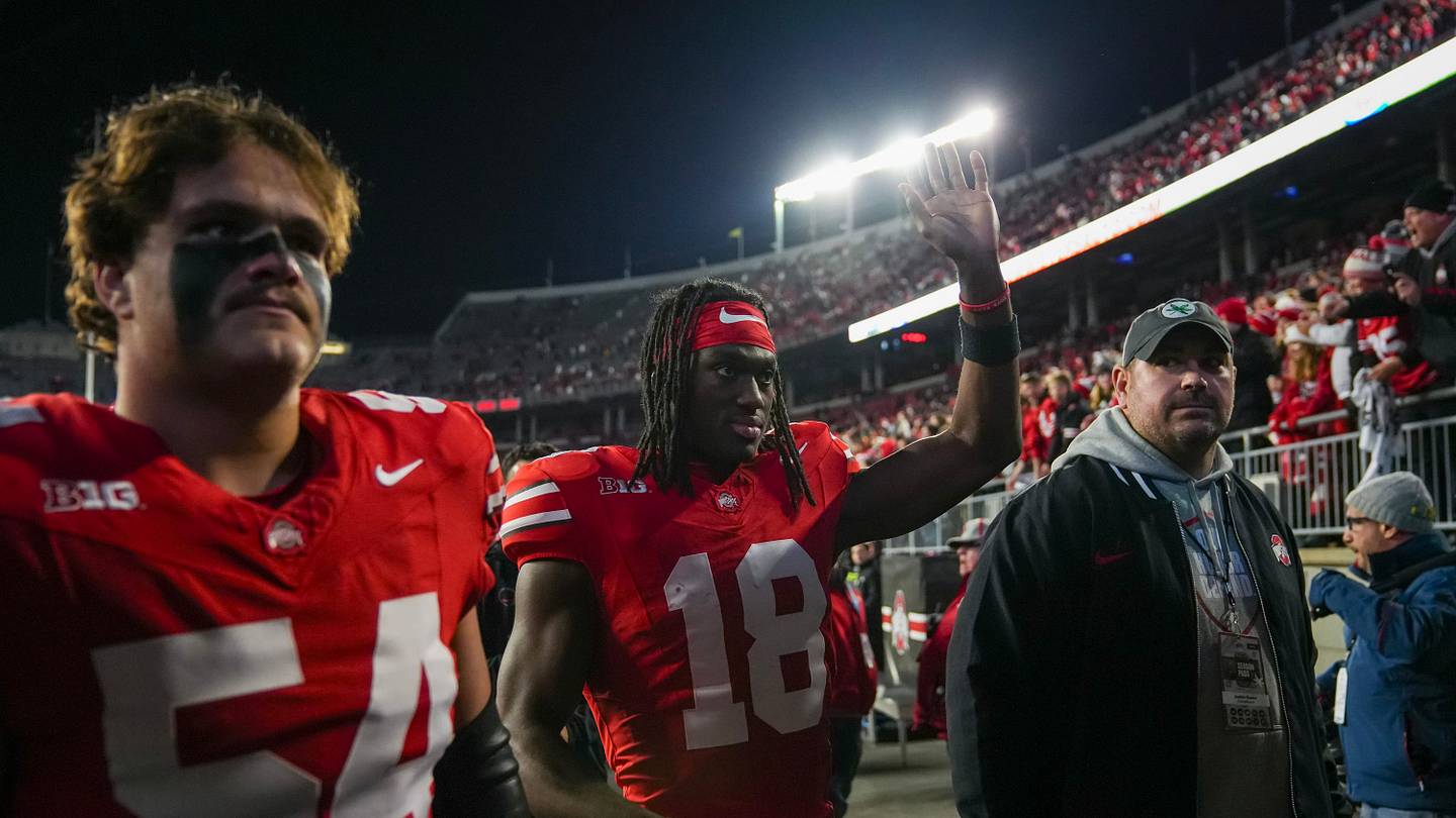 Ohio State WR Marvin Harrison Jr. Breaks Buckeyes 100-Yard Receiving ...