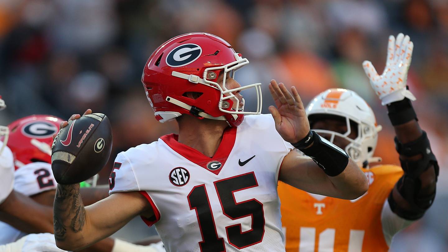 Opposing Quarterback Spotlight: Georgia's Carson Beck is playing as ...