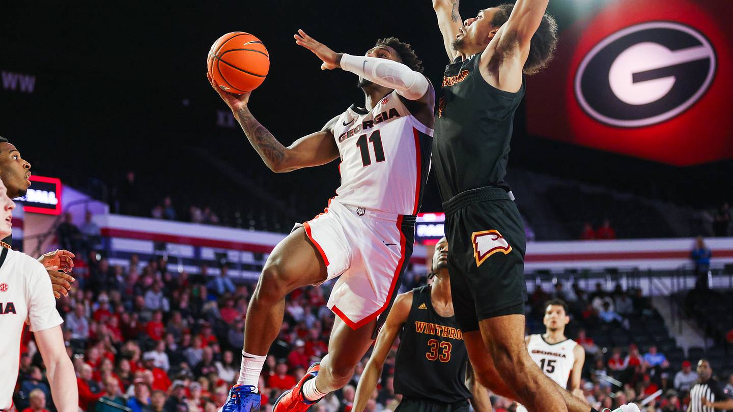 UGA Basketball Leads the Entire Second Half in their Win over Winthrop