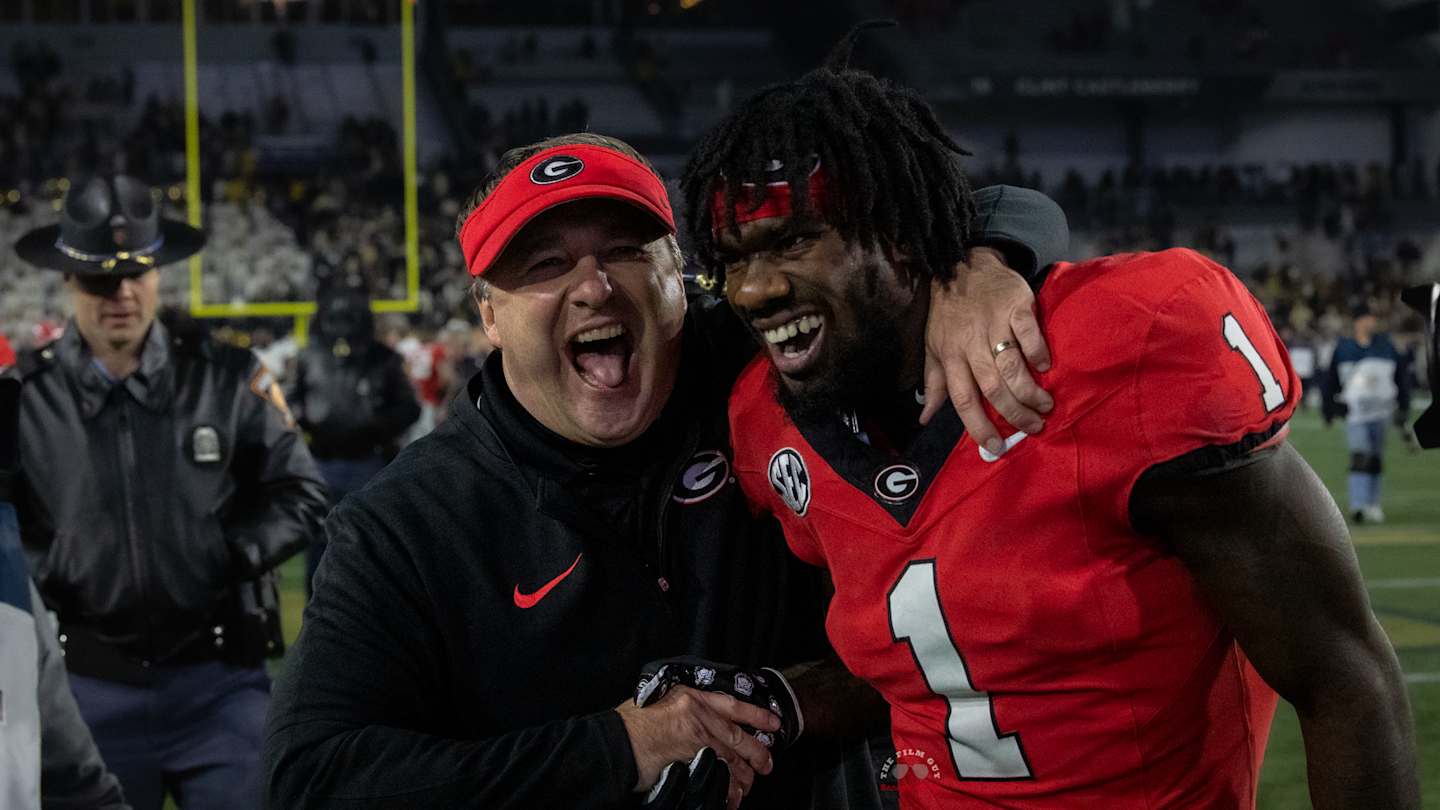 PHOTOS: Georgia Rushes to Beat Georgia Tech