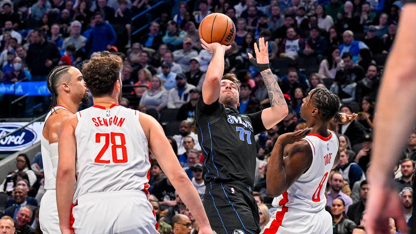 Luka Doncic Shreds Houston Rockets' NBA-Best Defense with 41 Points in ...