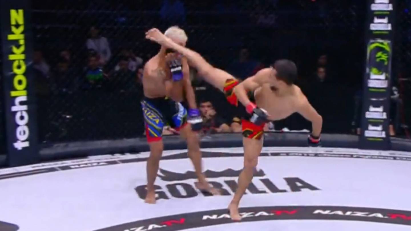 MMA Video: Unbeaten Fighter Lands Spinning Kick for Stunning KO