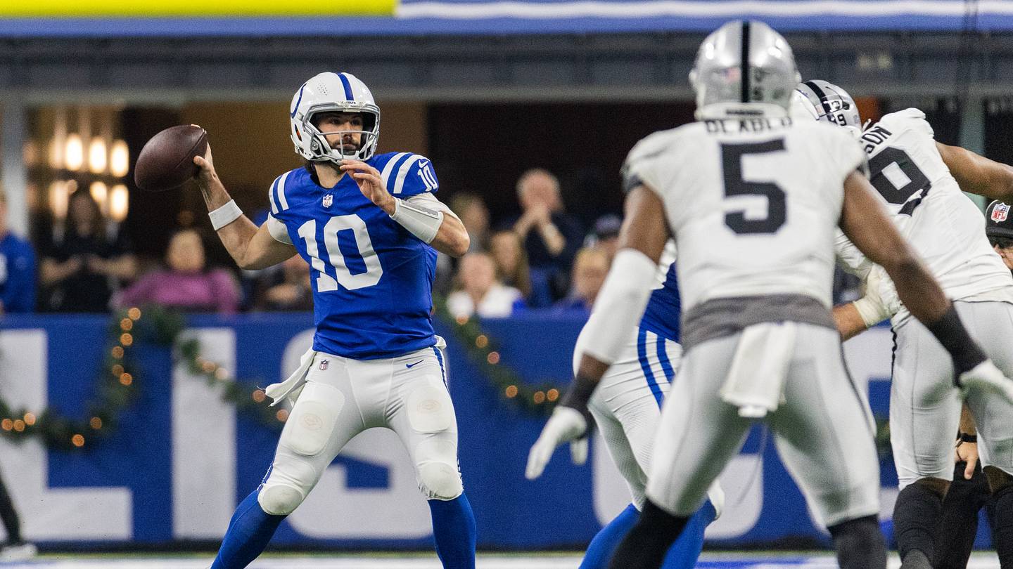 Former Colts Quarterback Gardner Minshew Signs with Raiders