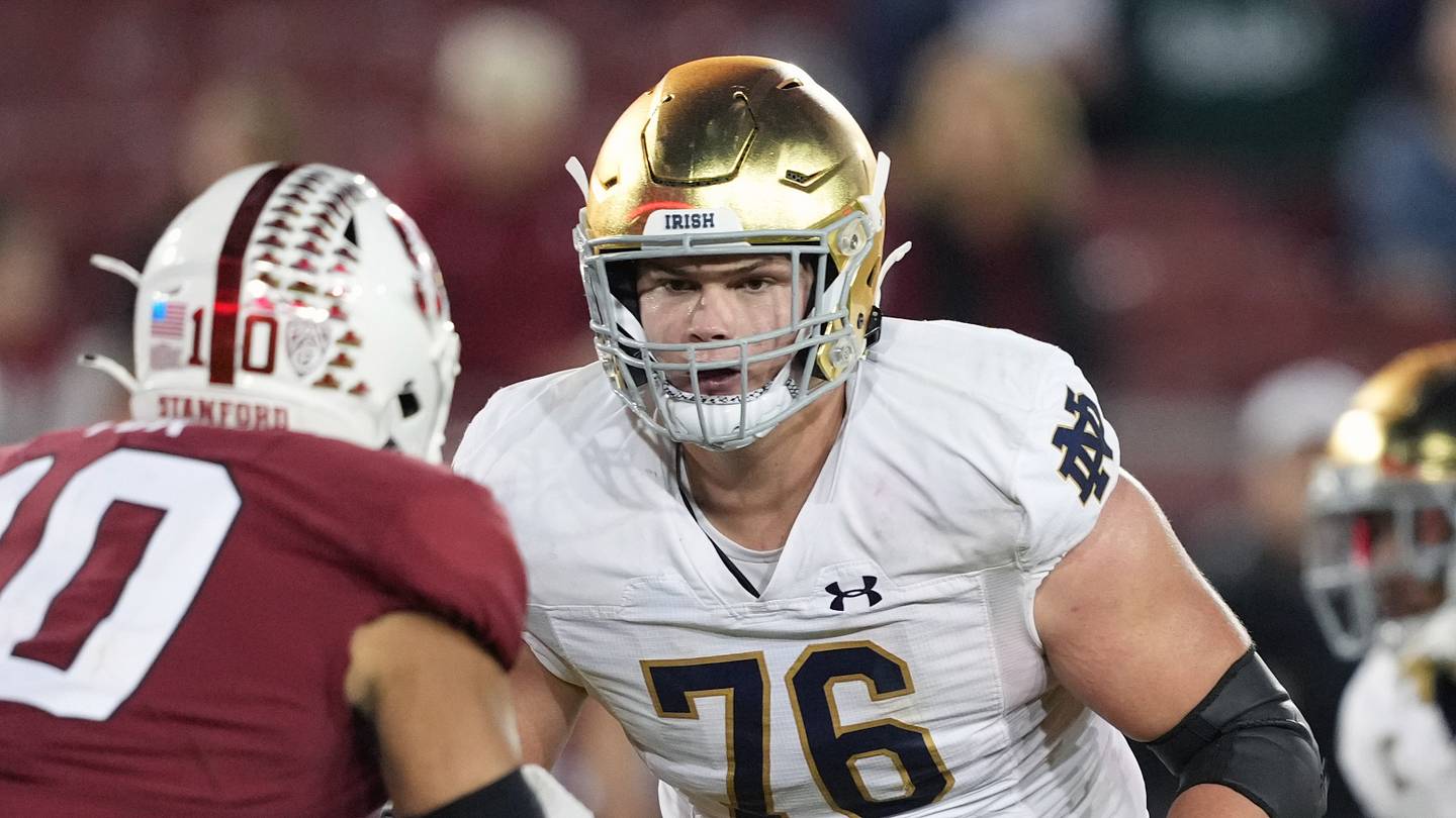 Is Notre Dame Left Tackle Joe Alt in the Cards for the Titans at No. 7 ...