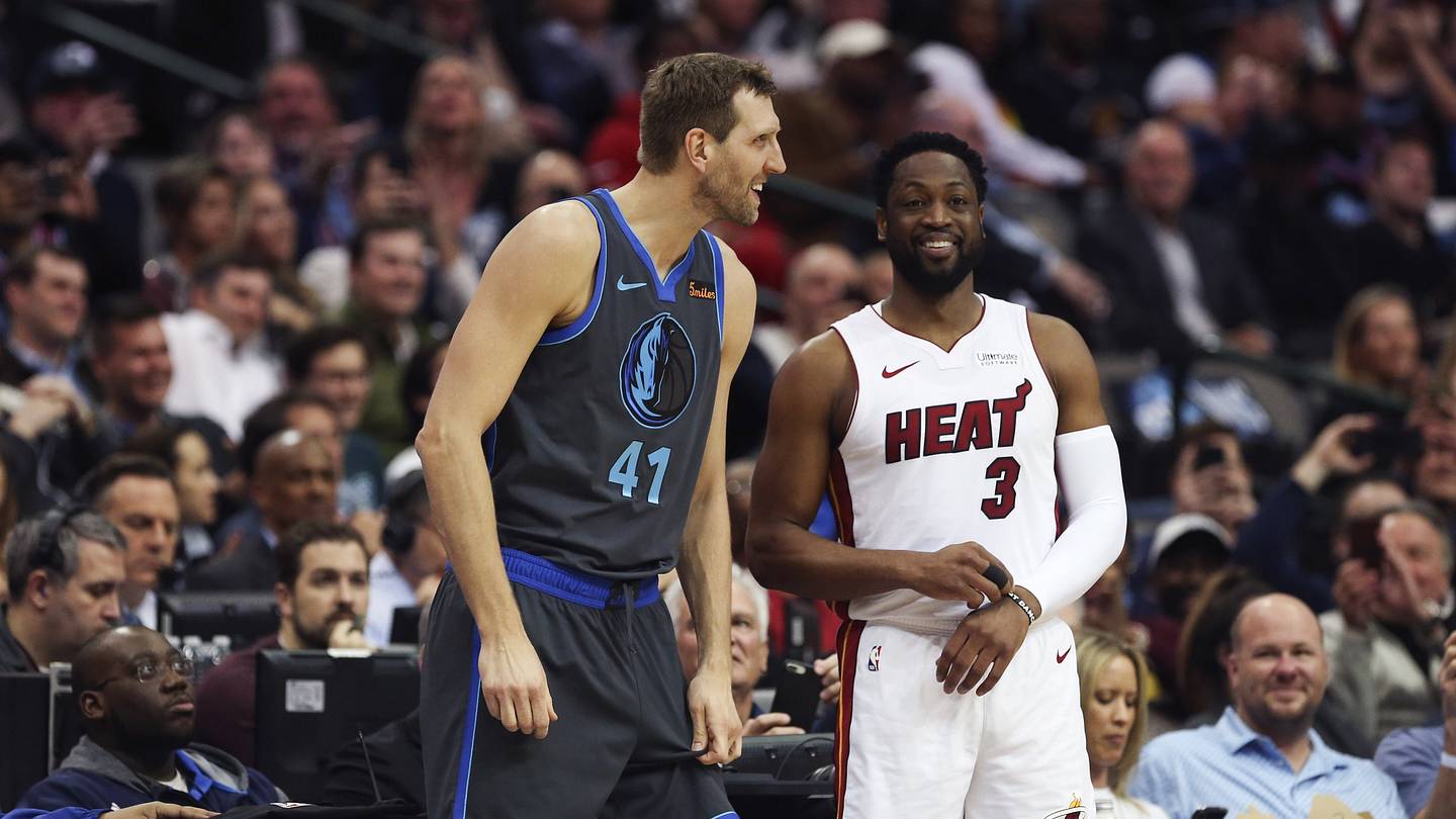 Dirk Nowitzki Says "There Wasn't A Lot Of Love" For Dwyane Wade After ...