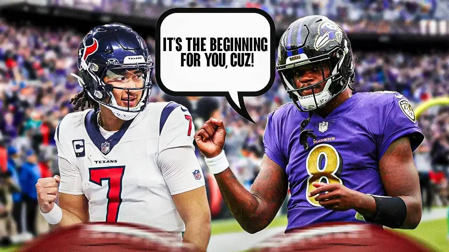 'Just The Beginning!' Lamar Jackson Gave Emotional Pep Talk To C.J ...