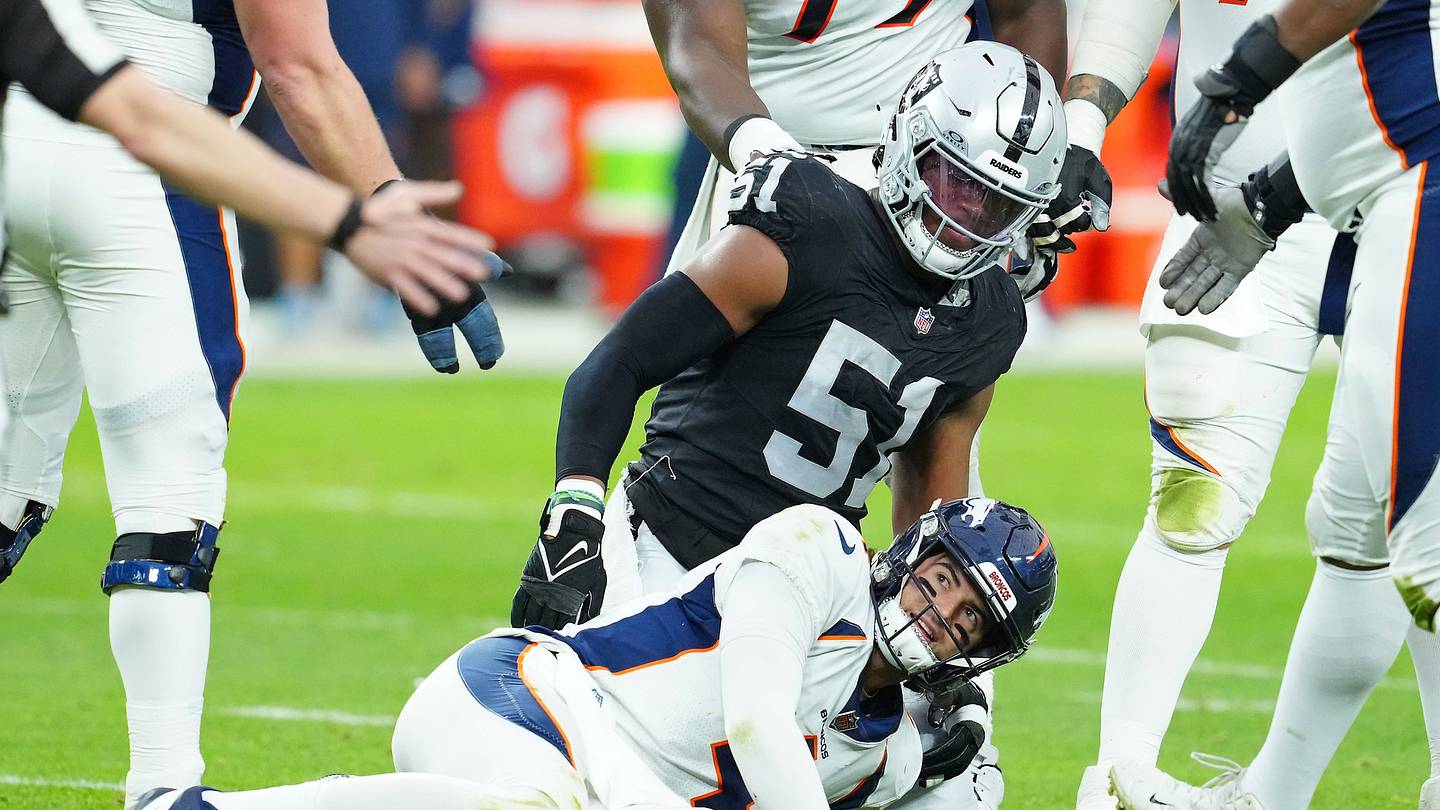 Defensive End Koonce Named Raiders' Unsung Hero of 2023