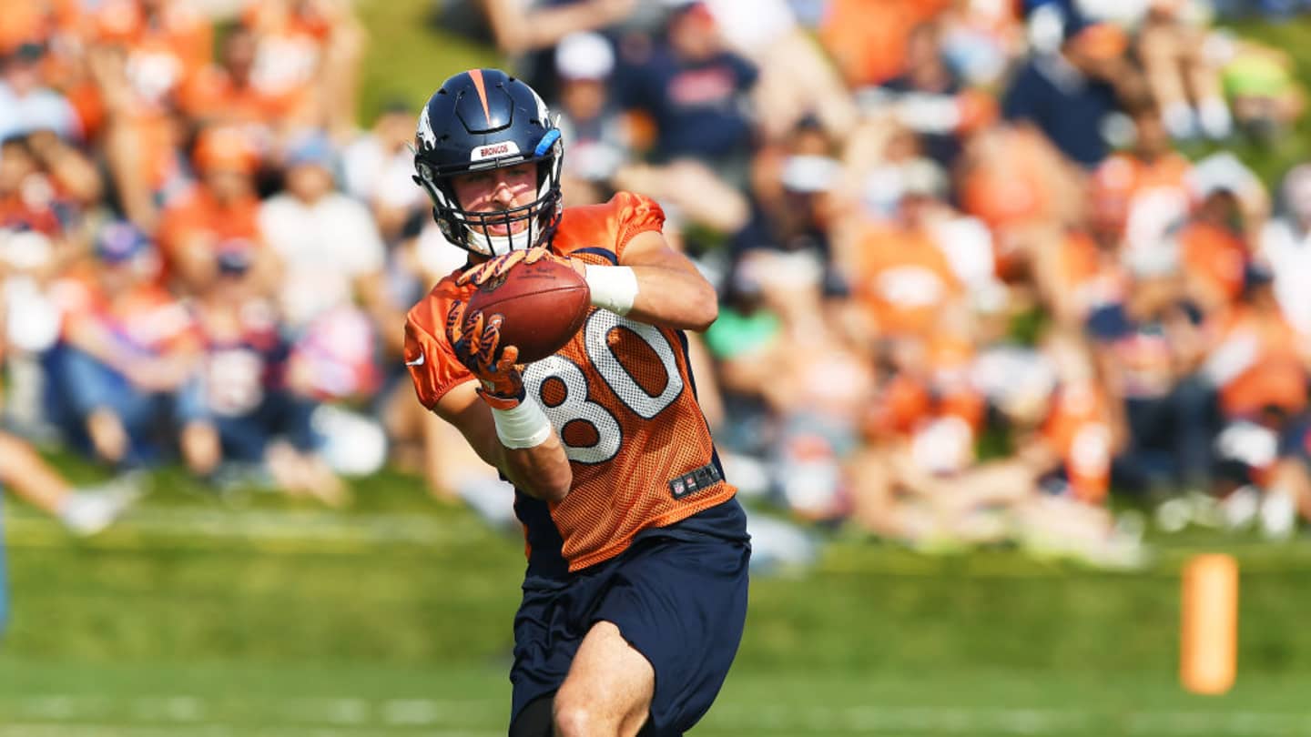 Report: Denver Broncos' TE Jake Butt to play vs. Rams in preseason Game ...