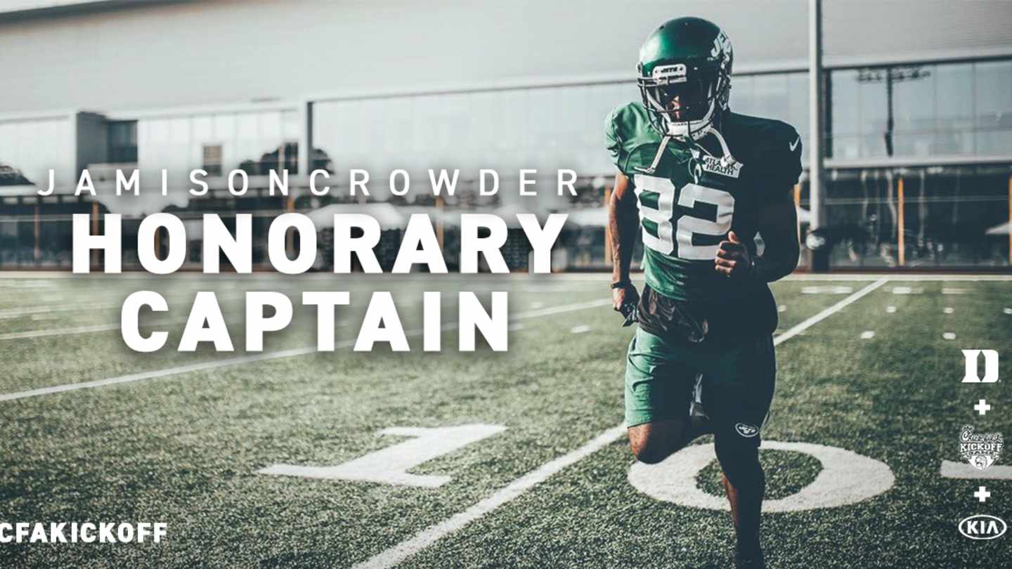 Jamison Crowder chosen as honorary captain for Chick-fil-A game ...