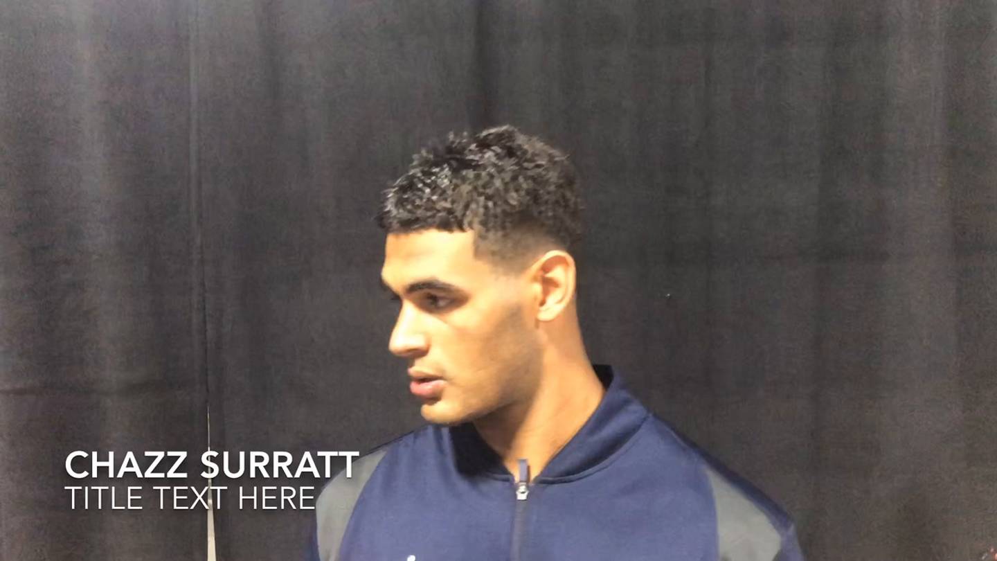 Chazz Surratt shuts down doubters, impresses in debut at linebacker ...