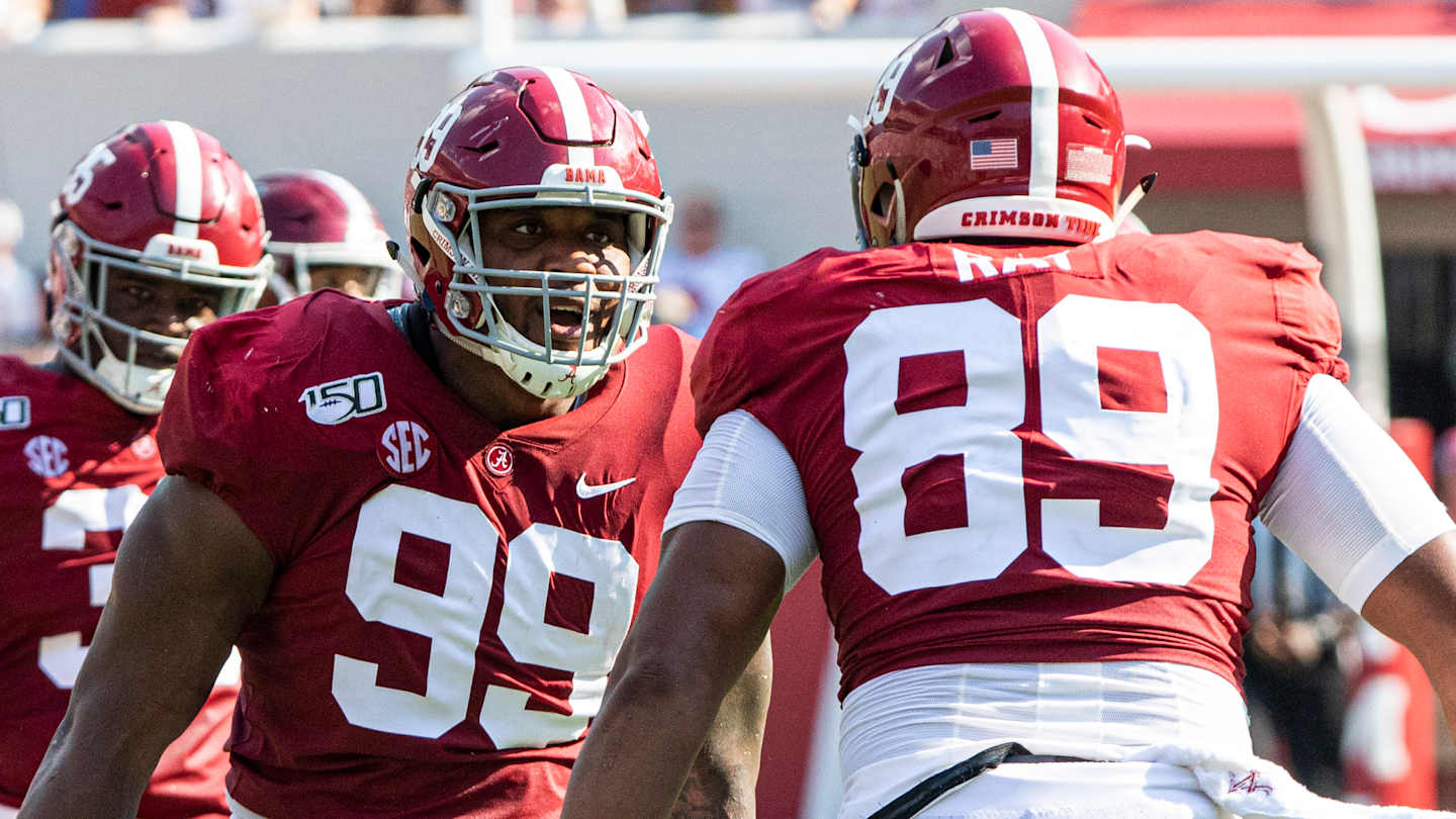 alabama defense-xavier mckinney-nick saban - Sports Illustrated Alabama ...