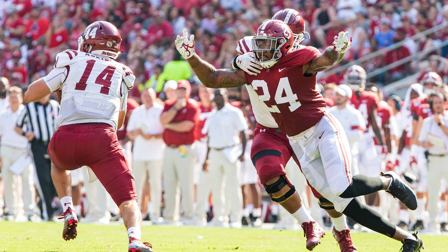 Alabama linebacker Terrell Lewis Selected 84th in 2020 NFL Draft ...