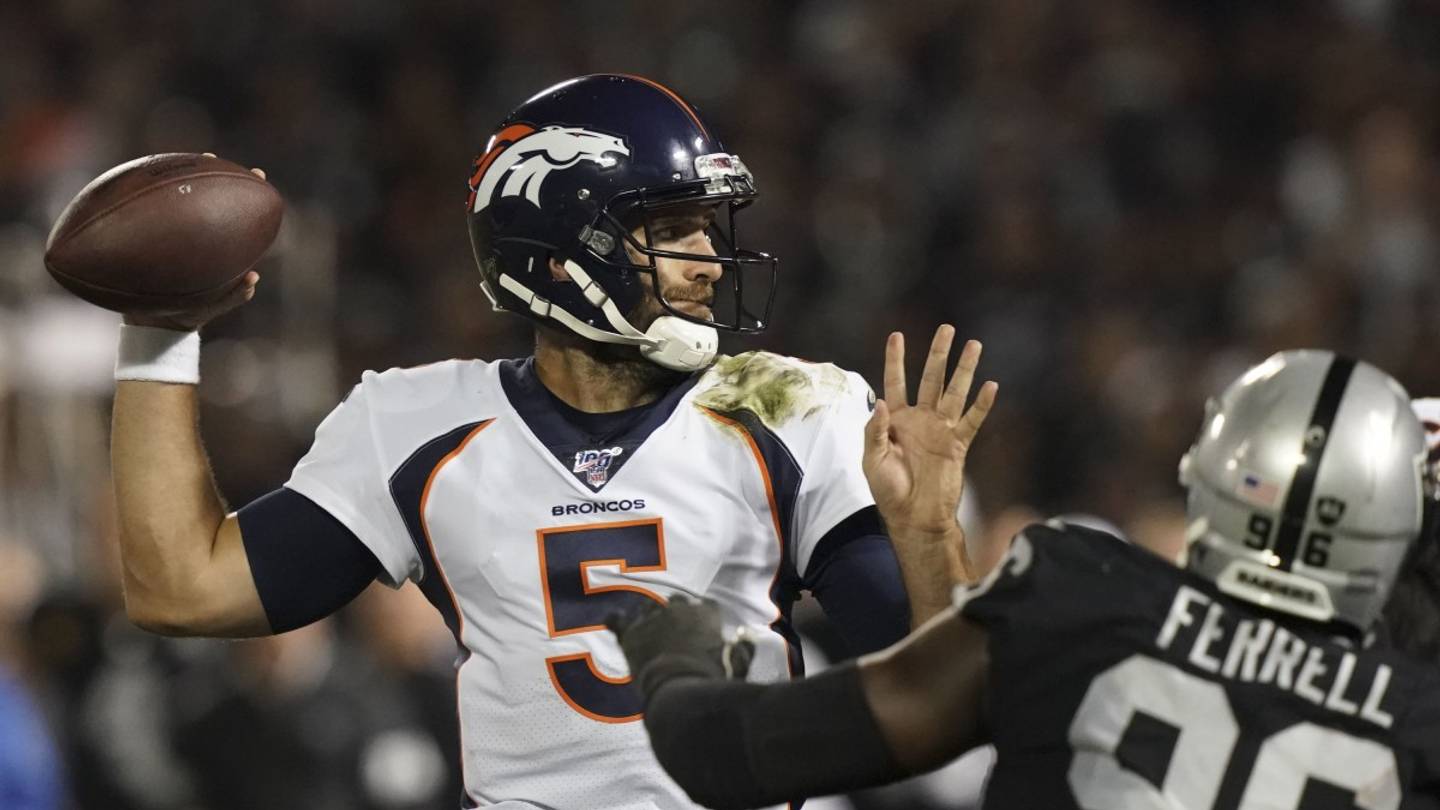 In defeat, Joe Flacco accomplishes two rare QB feats for Denver Broncos ...