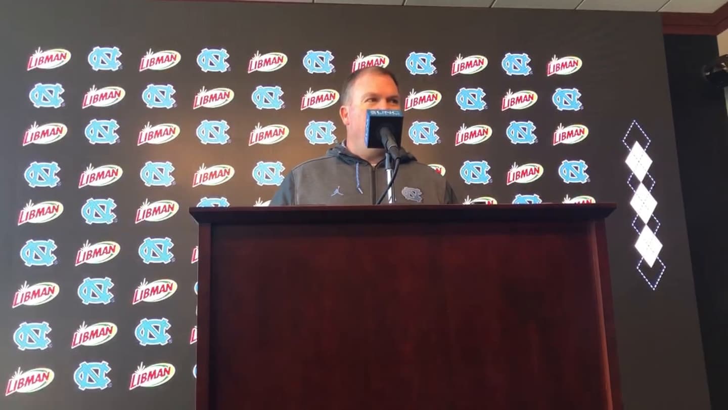Jay Bateman, UNC defense not thinking about secondary injuries; talks ...