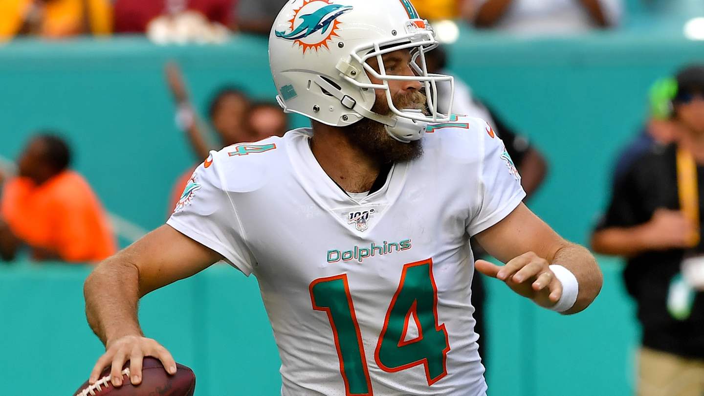 Ryan Fitzpatrick named Dolphins starting QB vs. Bills, Josh Rosen ...