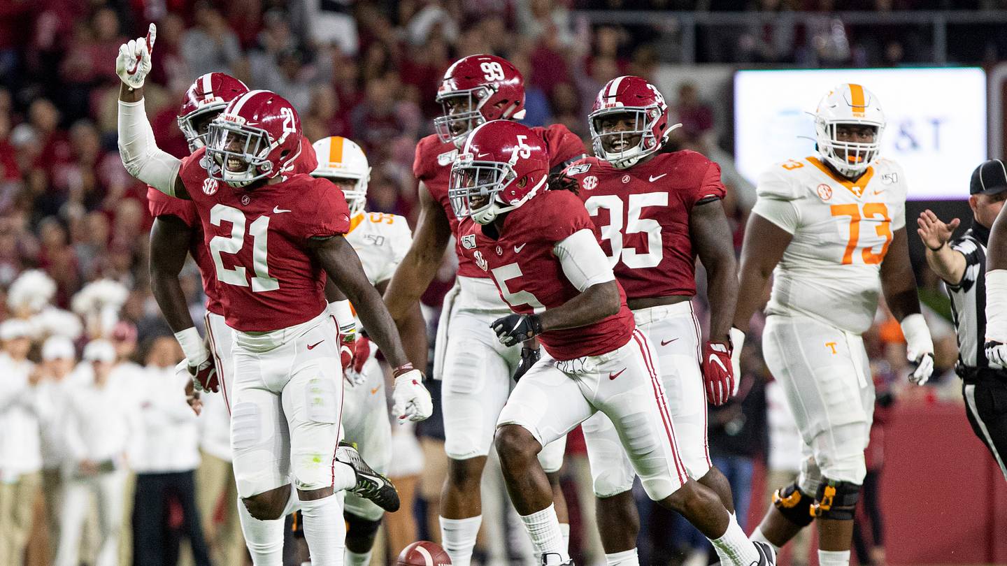 No. 1 Alabama-college football rankings-Crimson Tide polls - Sports ...